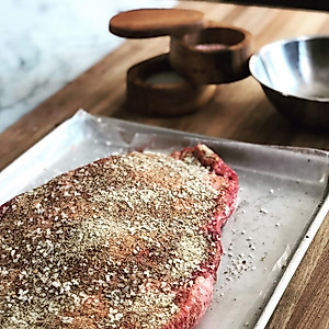 Ironwood Gourmet 28221 Appalachian Salt Cellar, Acacia Wood