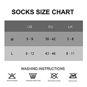 H HANDOOS Mens Socks Quick Dry Socks Men 6-9 Athletic Socks Men for Everyday Wear Running-5 Pack, Black
