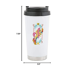 CafePress My Little Pony Fluttershy Feathers Mugs 20 oz. Insulated Stainless Steel Coffee Tumbler