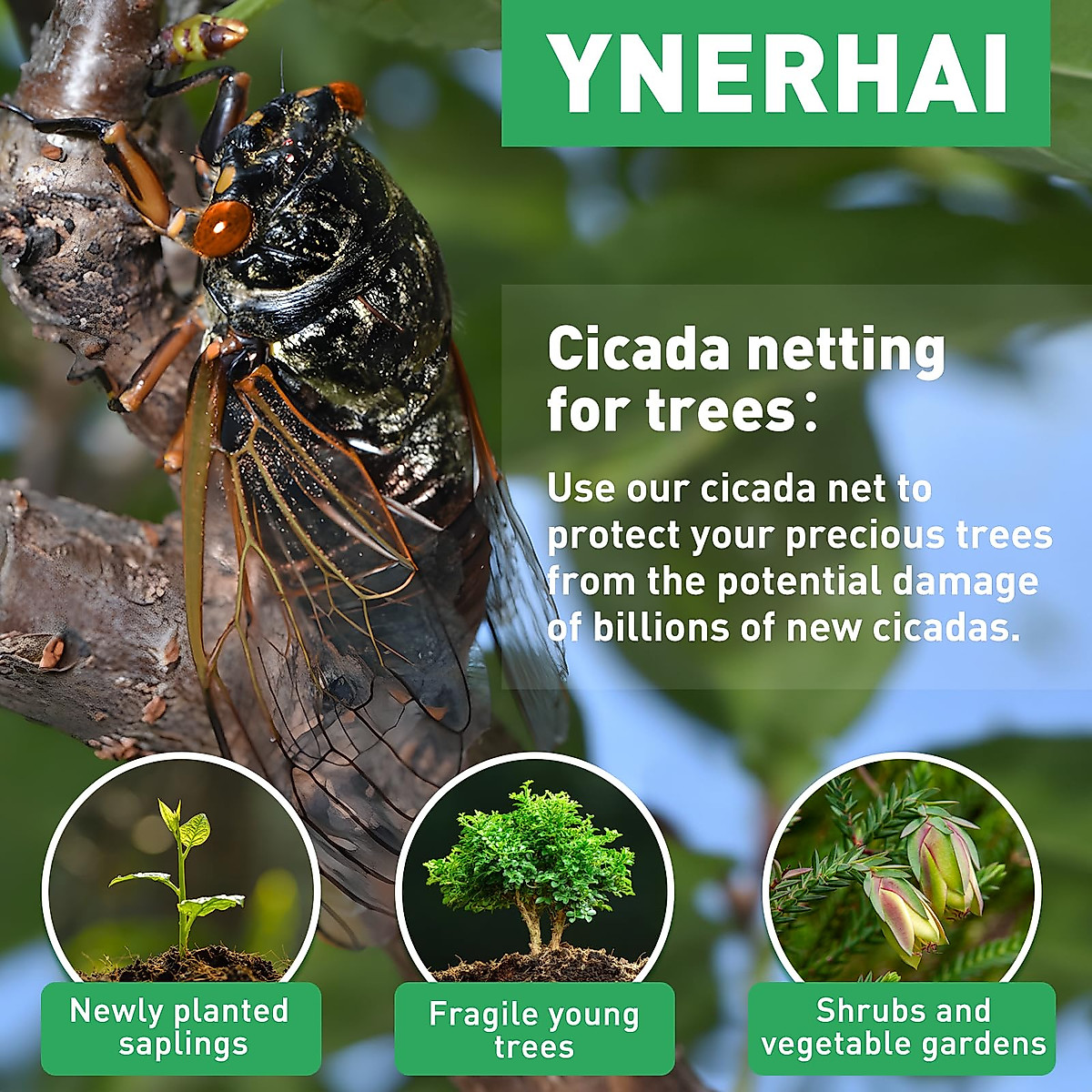 10 * 50FT Garden Mesh Netting Barrier, Ultra Fine Plant Netting for Garden Protection, Garden Net Fruit Tree Netting for Vegetable Blueberry Bushes Plant Row Cover Screen Protection