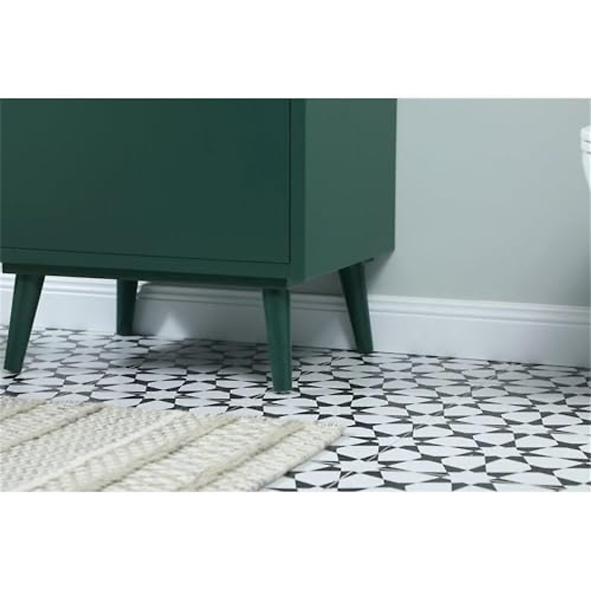 Elegant Kitchen and Bath 24 inch Bathroom Vanity Cabinet - Green