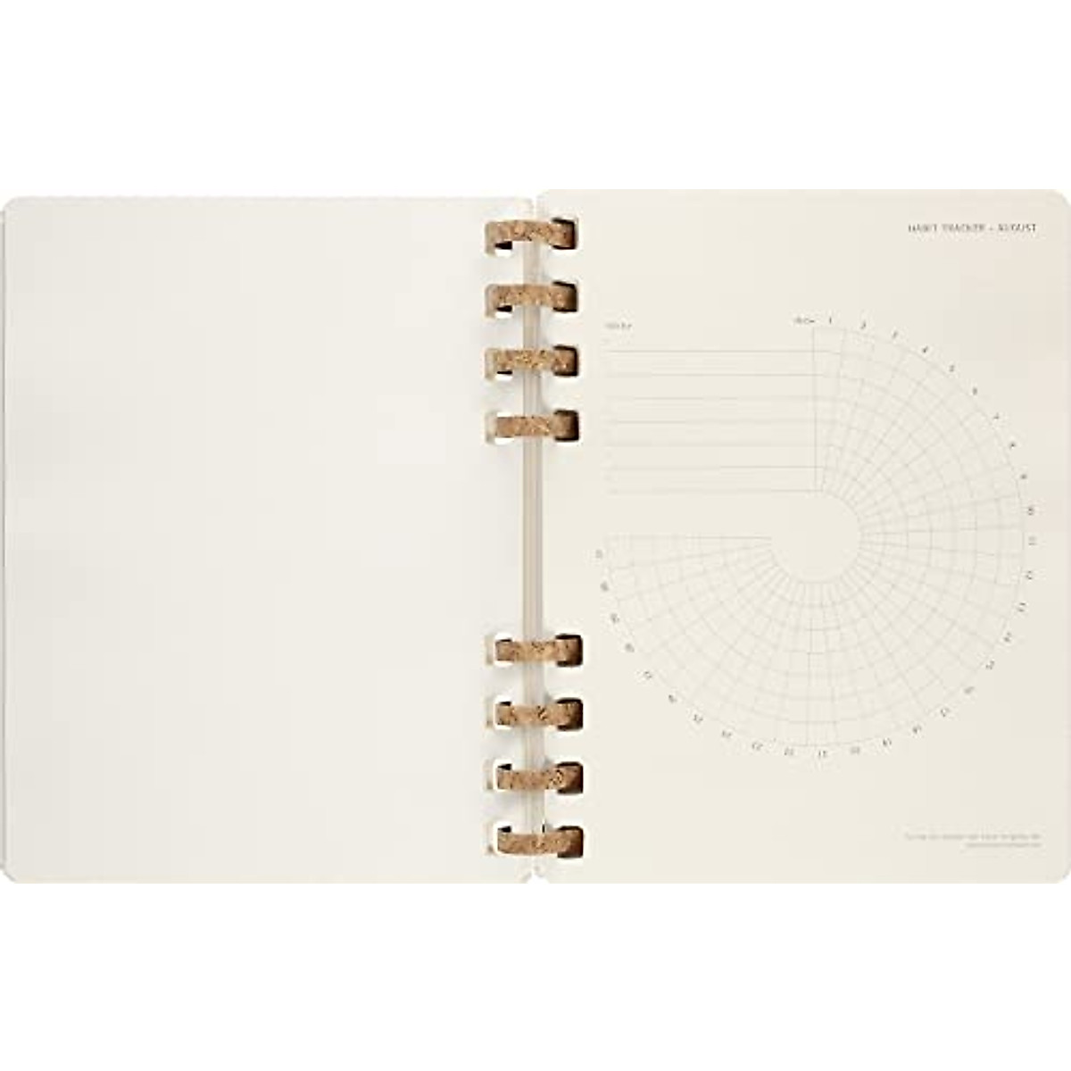 Moleskine Spiral 12 Month 2023 Academic Year Planner, Hard Cover, XL (7.5" x 9.75"), Oyster