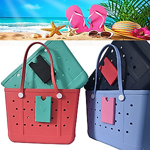 Doesn’t fit Compatible with Bogg Bag Phone Case Holder Charm Accessory - for Simply Futaiphy Angilifan Chokoter Tote Bag Charm Accessory - Secure Attachment - Strong and Sturdy Soft Rubber Shell Case