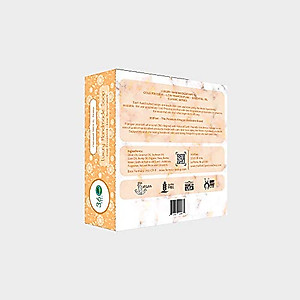 360Feel Oatmeal Milk & Castile Handmade Soap Bar - Warm inviting fragrance - exfoliant - Essential Oil Natural Soaps- Great as Anniversary Wedding Gifts Christmas stocking stuffer Honey, Brown, 5 Oz