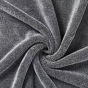 Member Marks Hotel Premier Collection 100% Cotton Luxury Bath Towel (Grey, Bath Towel)