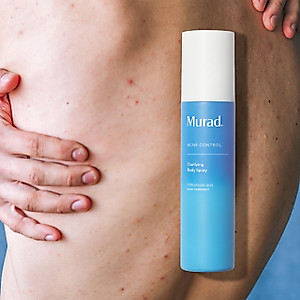 Murad Clarifying Body Spray - Acne Control Salicylic Acid Treatment - For Clearing Body Acne, 4.3 fl oz