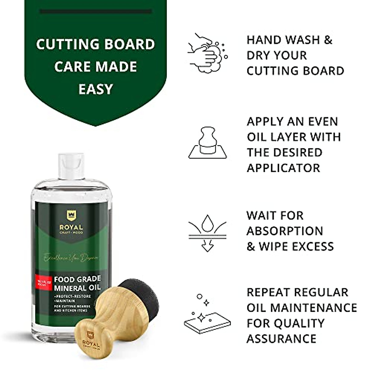 Large Wooden Cutting Boards for Kitchen Meal Prep & Serving - Bamboo Wood Cutting Board with Deep Juice Groove - Charcuterie & Chopping Butcher Block for Meat - Kitchen Gadgets Gift (L 18x12")