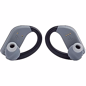 JBL Endurance Peak in-Ear Waterproof Sport Headphones Bundle with Plush Carry Case (Black)