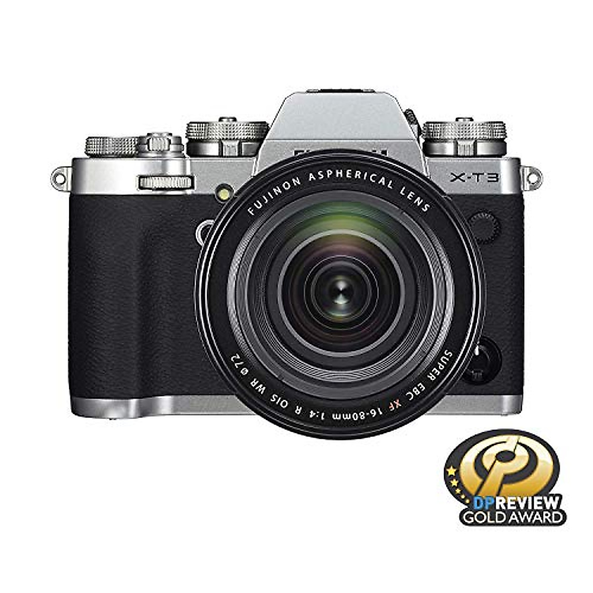 Fujifilm X-T3 Mirrorless Digital Camera w/XF16-80mm Lens Kit - Silver