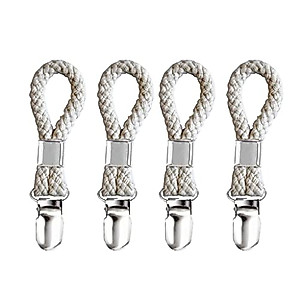TJLSS 4pcs Laundry Kitchen Storage Towel Clip Travel for Hanging Portable Drying Multi Purpose Clothes Peg Fixed (Color : A, Size : One Size)