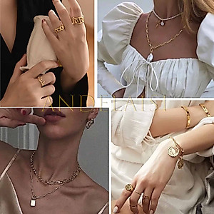 Andelaisi Boho Palm Pendant Necklace Hamsa Hand Necklace Chain Evil Eye Choker Necklace Velvet Rope Hamsa Clavicle Necklace Jewelry for Women