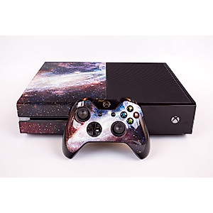 247 Skins Graphics kit Sticker Decal Compatible with Xbox One and Wireless Controllers - Nebula