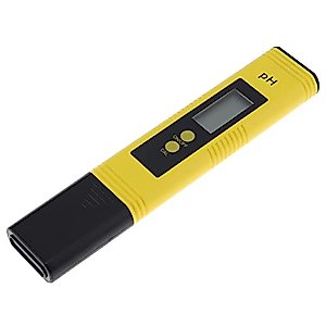 Smgda Digital PH Meter 0.01ph High Accuracy Pen Type Water Quality Tester for Water Hydroponics Pocket Size with 0-14 PH Measurement Range for Household Drinking, Pool and Aquarium