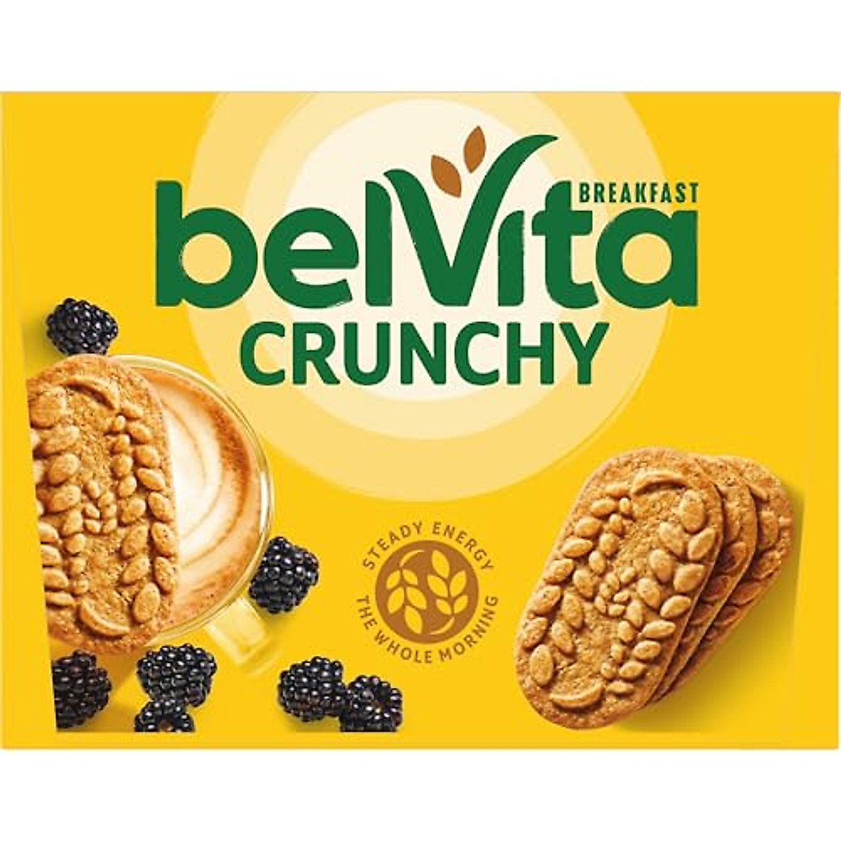 belVita Cinnamon Brown Sugar Breakfast Biscuits, Value Pack, 12 Packs (4 Biscuits Per Pack)