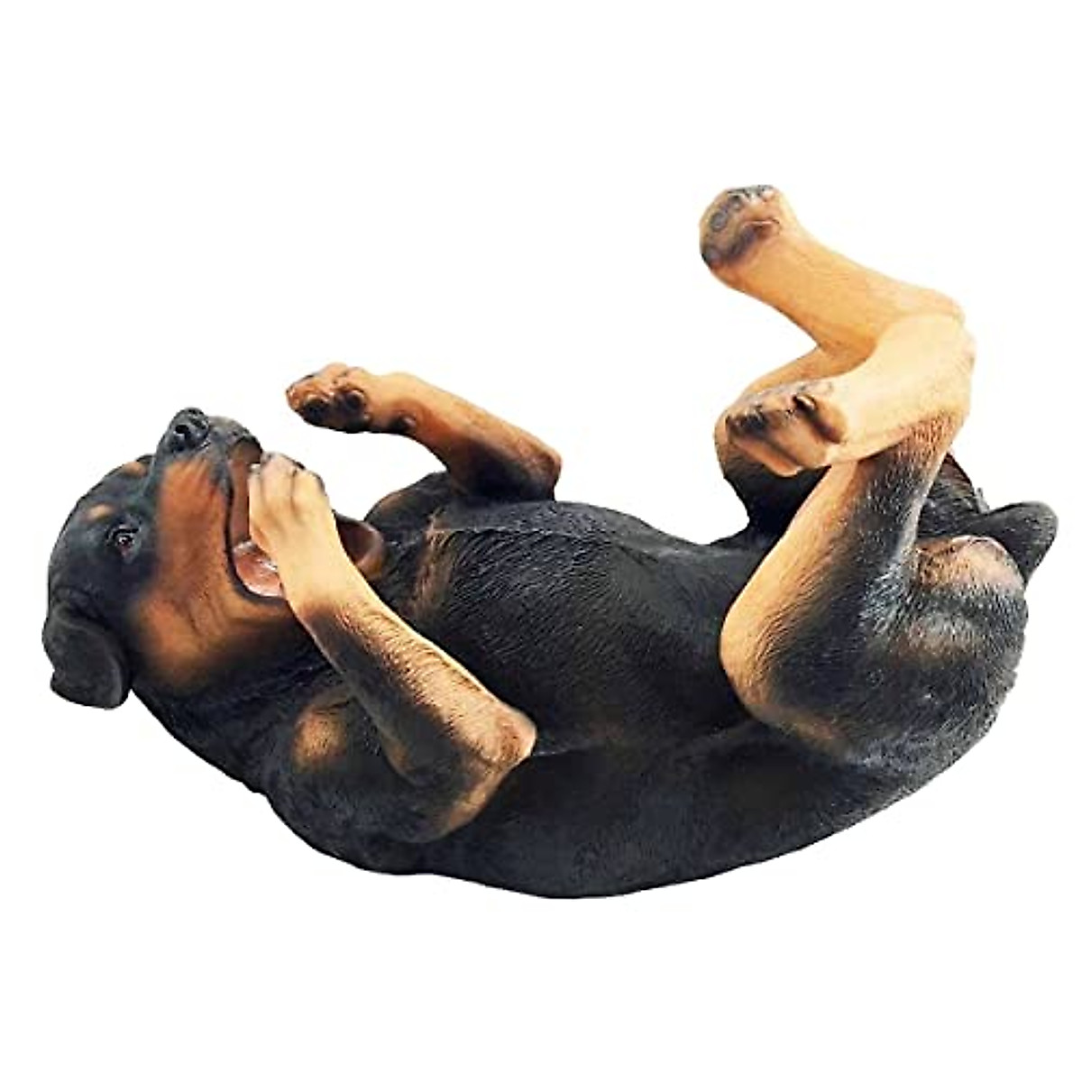 Ebros Lifelike Purebreed Pedigree Canine Adorable Rottweiler Butcher's Dog Wine Bottle Holder Figurine Statue As Kitchen Wine Cellar Centerpiece Decor Storage Organizer (Rottweiler)