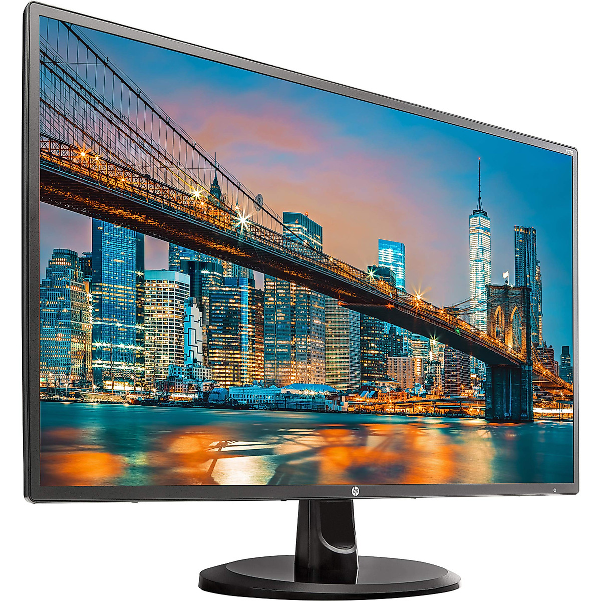 HP V270 27 Inch Monitor Full HD LED 1920 x 1080 IPS, Anti Glare HDMI, DVI-D, VGA - black