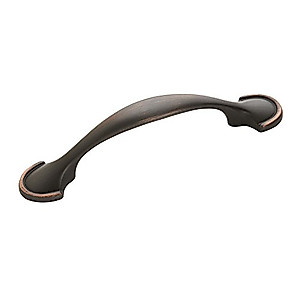 Amerock | Cabinet Pull | Oil Rubbed Bronze | 3 inch (76 mm) Center to Center | Everyday Heritage | 10 Pack | Drawer Pull | Drawer Handle | Cabinet Hardware