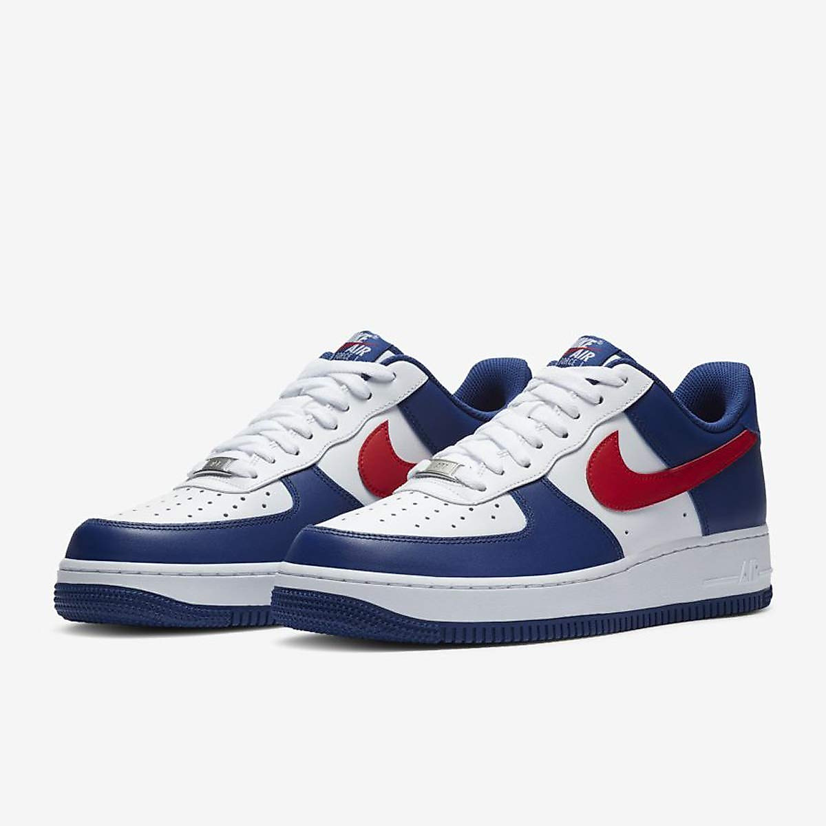 Nike Men's Shoes Air Force 1 '07 Low USA CZ9164-100 (Numeric_8_Point_5)
