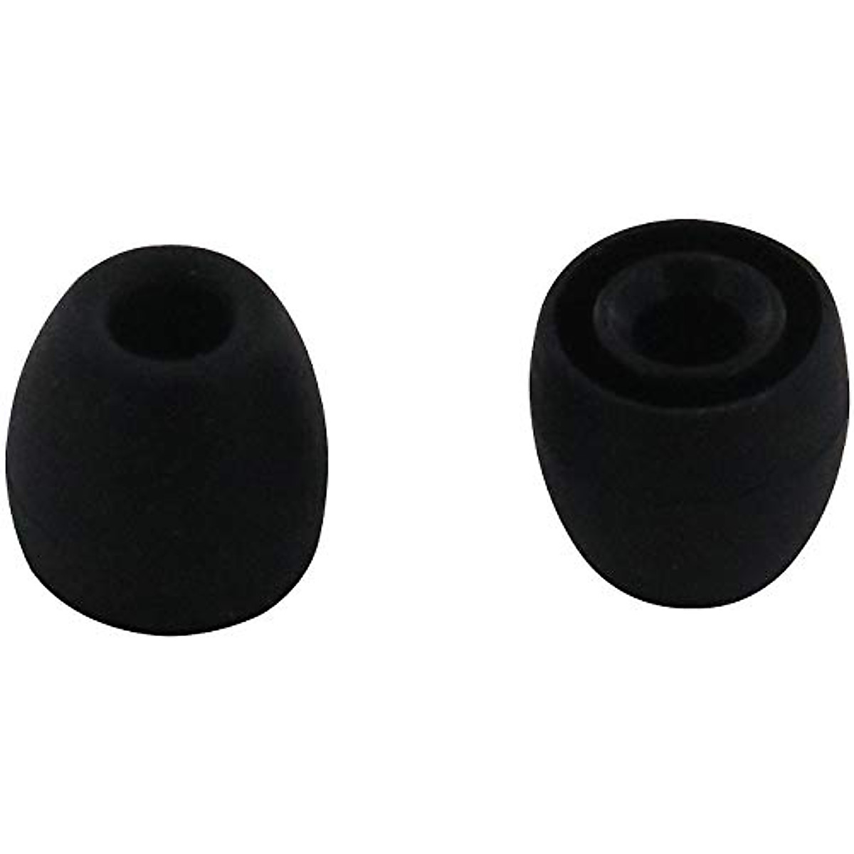 ALXCD Ear Tips Replacement for Powerbeats High-Performance Headphone, 8 Pairs S/M/L/D 4 Sizes Soft Ear Tips, Fit for Powerbeats Pro Powerbeats High-Performance, 8 Pairs (Black)