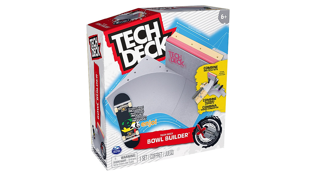 Create Your Own Tech Deck Skatepark - Bowl Builder Set