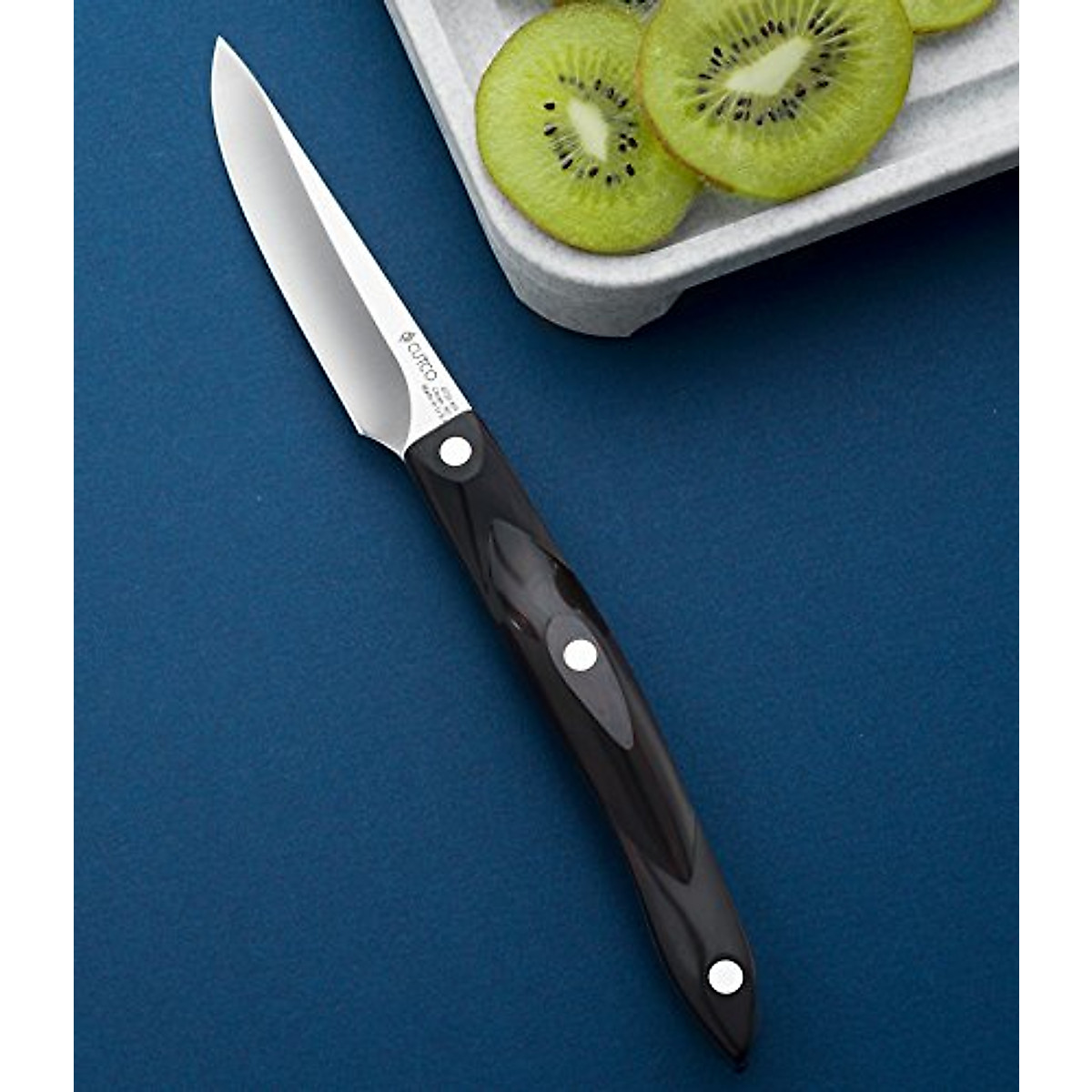 Cutco Knives With Micro Fiber Polishing Cloth. 2-Pc. Super Shears (77) & 4" Gourmet Paring Knife (4720) Combo
