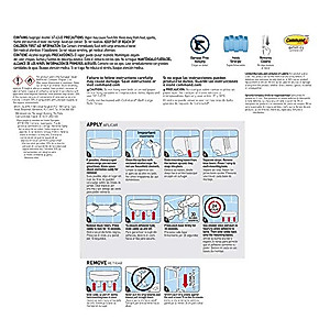 Command 3M 4.75 in. H x 4.625 in. W x 11.375 in. L Clear Frosted Shower Caddy