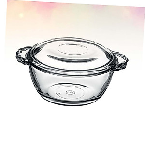 BESTOYARD Egg Steamer 275ml Bowl Glass Kitchen Gadget Kitchen Cooker Food Container Bowls Glass for Microwave Egg Steamer Household Vegetable