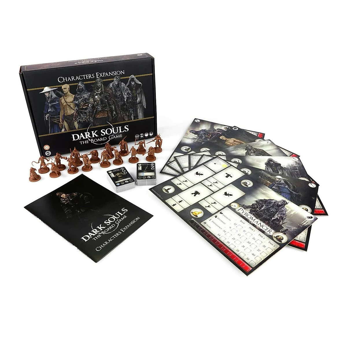 Dark Souls Board Game Explorers Expansion Bundle with Dark Souls Phantom Expansion and Character Expansion Board Game (3 Items)