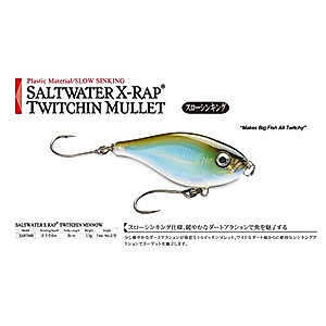 Rapala SXRTM08MM X-Rap Twitchin' Mullet Mangrove Minnow, 08