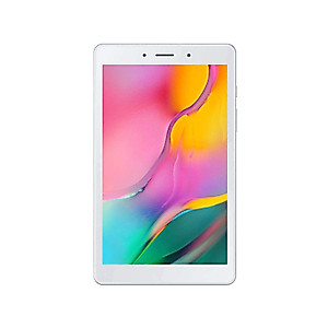 SAMSUNG Galaxy Tab A 8.0" (2019, WiFi Only) 32GB, 5100mAh Battery, Dual Speaker, SM-T290, International Model (Silver)