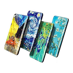Magnets for Fridge Refrigerator Van Gogh Artwork Decorative Magnet for Kitchen Whiteboard Lockers for Adults Friends Art Lovers(Van Gogh A)