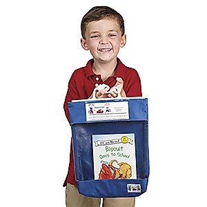 Seat Sack 00080 Read-N-Go Book Bag, 11-1/2" x 14-1/2" Size, Blue