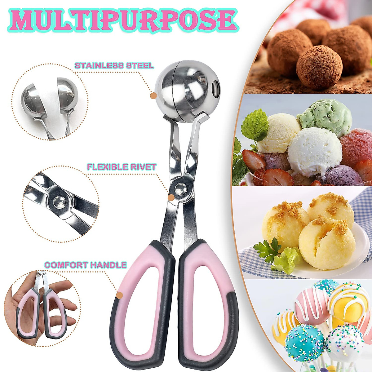 652Pcs Cake Pop Maker Kit Including Cake Pop Sticks and Wrappers, Twist Ties, Cake Pop Roller, Decorating Pen, Candy Foil Wrappers, Cake Pops Bags Supplies for Lollipop, Candies, Chocolates