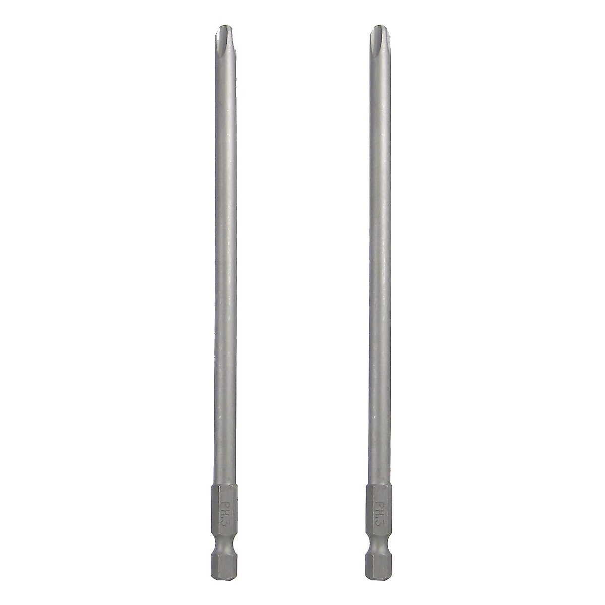 Make it Snappy Tools #3 x 6 Inch Phillips Driver Bits (2 Pcs.) #66330