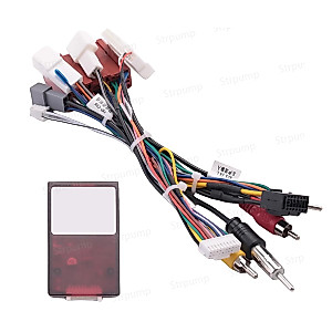 Strpump 16pin Car Radio Stereo Power Retrofit Harness Cable Wire for Mazda 6 Atenza CX-5 2013+ w/Bose Amp Retain OEM Rearview Camera USB Adapter