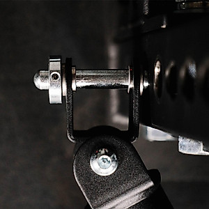 Titan Fitness Rack Mounted Landmine Attachment, Compatible with T2, T3, X3, Titan Series Power Racks, Includes Hole Mount Adapters, Fit 2" Olympic Bars