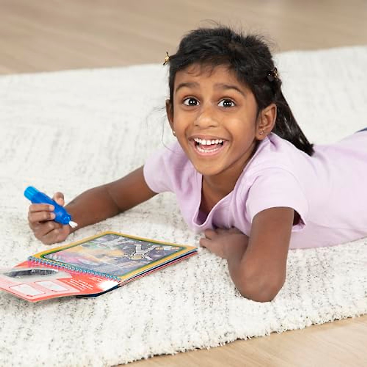 Melissa & Doug On the Go Water Wow! Reusable Color with Water Travel Toy Activity Pad with Chunky Water Pen 3-Pack (Dinosaurs, Adventure, Space) - FSC Certified