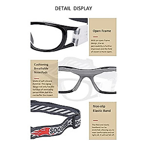 ''N/A'' SooGree kids Basketball Soccer Football Sports Training Glasses Protective Eyewear Goggles Anti Fog Lens for Boys Girls Youth Safety Glasses Age 7-12