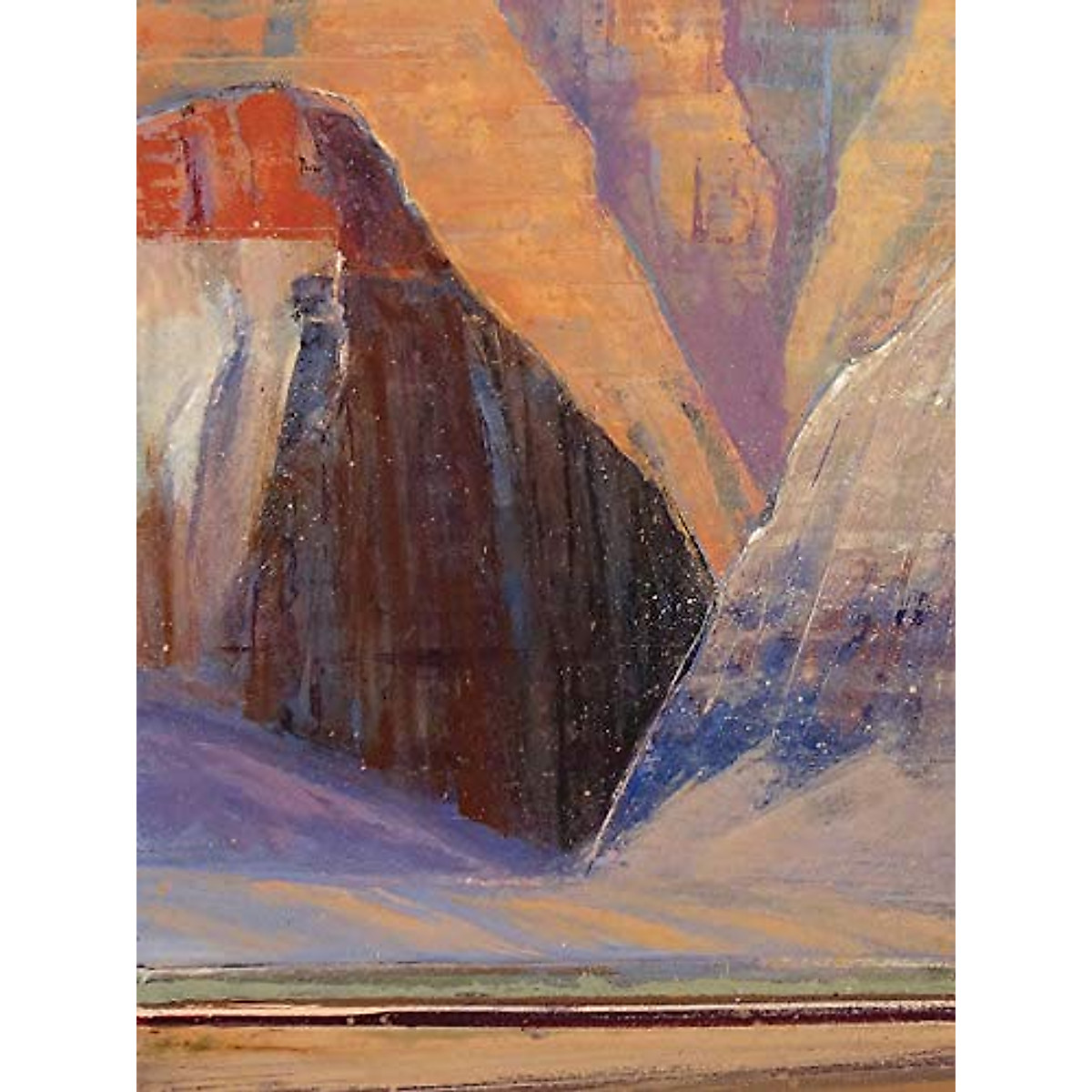 New Territory by Alan Mazzetti, Original Acrylic on Panel, 40" x 30"