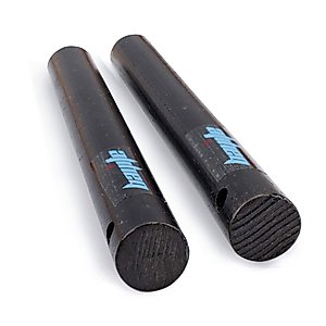 bayite Ferro Rods 1/2" X 5'' XL Survival Fire Starter Drilled Flint Steel Ferrocerium Rod with Toggl