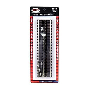 Atlas Model Railroad HO Code 83 9" Straight (6)