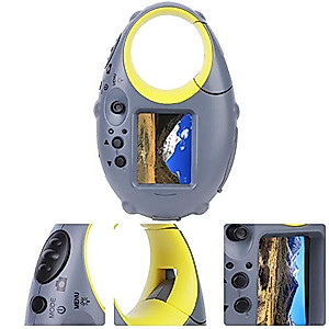 Vifemify Children Camera High Definition Dustproof Anti‑Fall Cartoon Mini Kid Camera Gray Toddler Camera Kids Camera Toy Camera