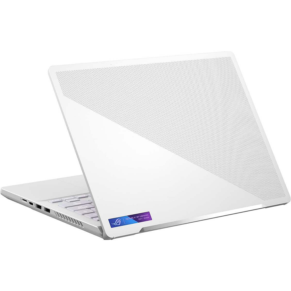 EXCaliberPC 2022 ASUS ROG Zephyrus G14 GA402RJ-G14.R96700 (AMD Ryzen 9 6900HS, 24GB RAM, 1TB NVMe SSD, AMD Radeon RX 6700S, 14" WQXGA 120Hz, Windows 11) Gaming Notebook - Moonlight White