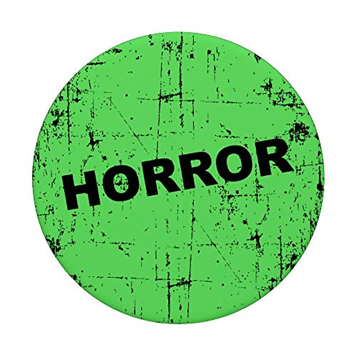 Distressed Horror Movie Green VHS Rental Gift Movie Lovers PopSockets PopGrip: Swappable Grip for Phones & Tablets