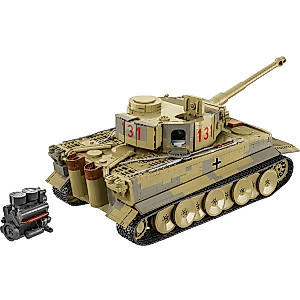BRICKCOMPLETE COBI 2801 Panzerkampfwagen VI Tiger 131 Executive Edition, 8000 Pieces, 1:12 Scale, Extra Large Model Kit for Older Children & Adults