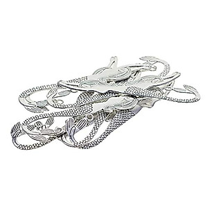 freneci 10x Mermaid Silver Metal Bookmarks W/Hole Jewelry