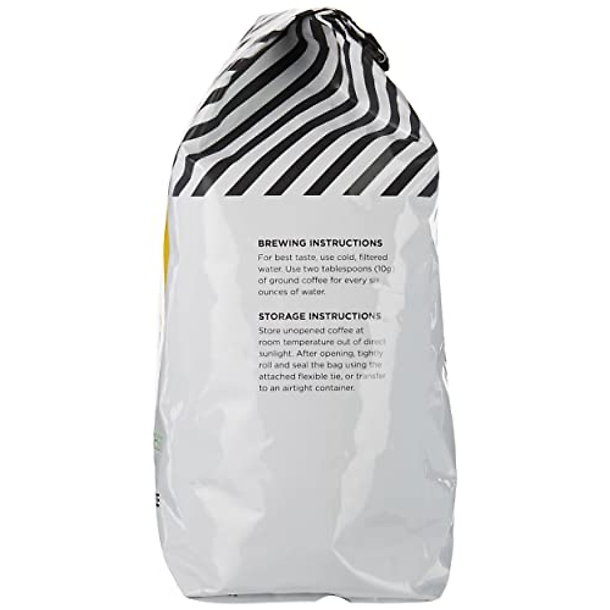 AmazonFresh Just Bright Whole Bean Coffee, Light Roast, 32 Ounce