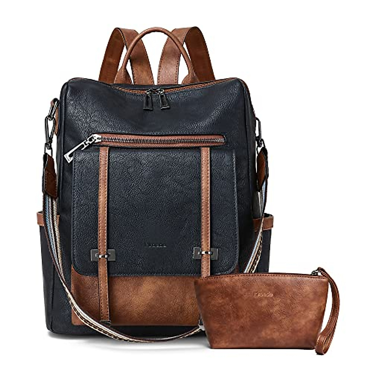 Mroede Backpack Purse for Women Fashion Backpack Purse Travel Backpack Convertible Ladies Shoulder Bags With Wristlets