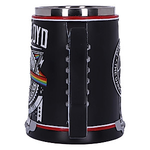 Nemesis Now B4888P9 Pink Floyd Darkside of The Moon Tour Tankard, Black, One Size