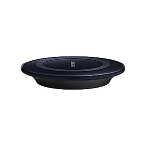 Samsung Qi Certified Wireless Charging Pad with 2A Wall Charger- Supports wireless charging on Qi compatible smartphones including the Samsung Galaxy S8, S8+, Note 8, Apple iPhone 8, iPhone 8 Plus, and iPhone X (US Version) - Black Sapphire